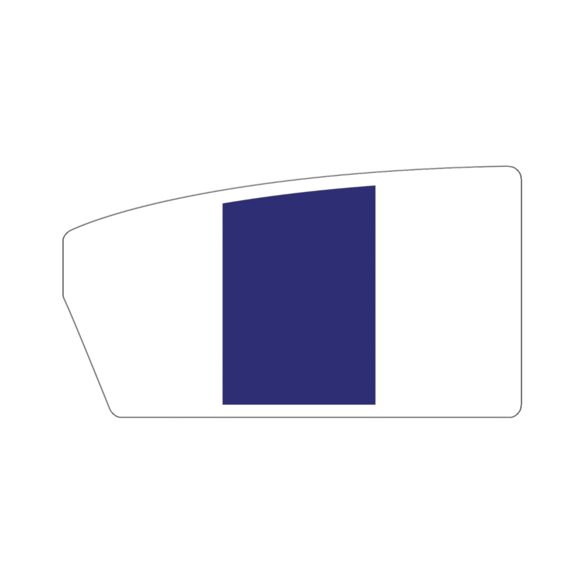 Delaware River Rowing Club Sticker - Strokeside Designs